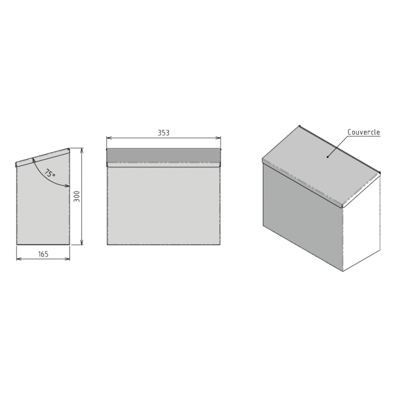 Dispenser box - Scrubs